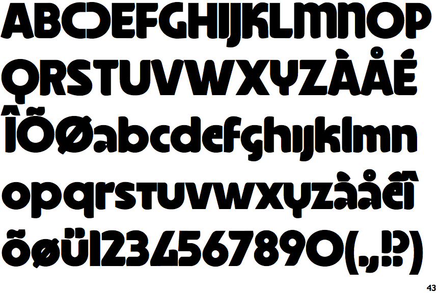 Identifont - Deep Dream Zero Bold