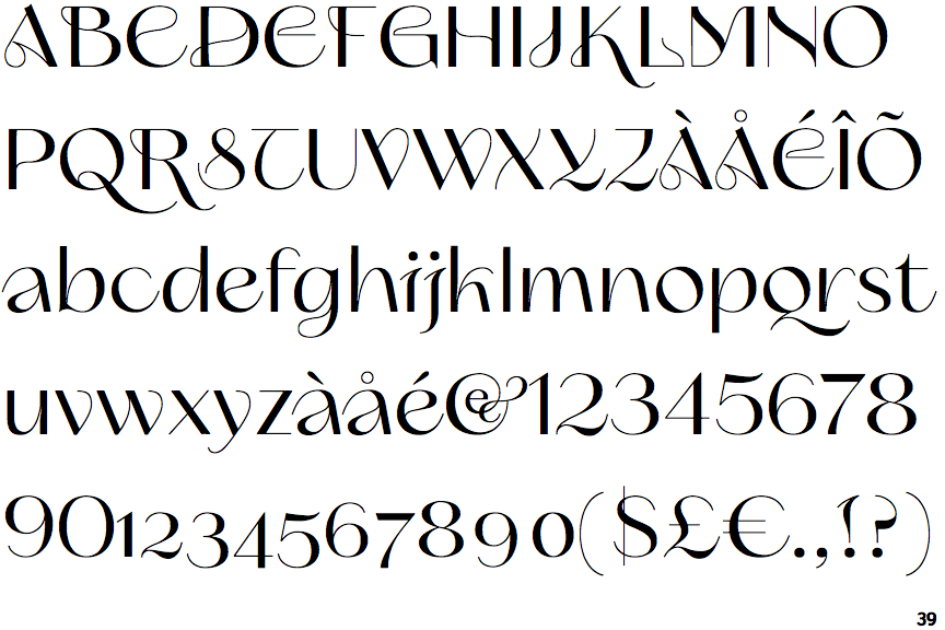 Identifont - Erotique Sans Alternate Bold