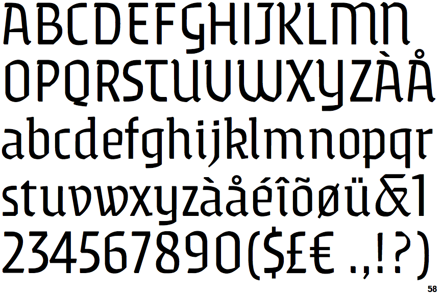 Identifont - Gronau Neue Regular