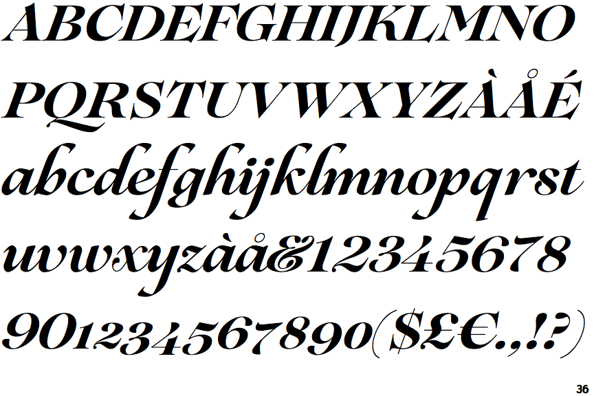 Identifont - Lovelace Script Bold