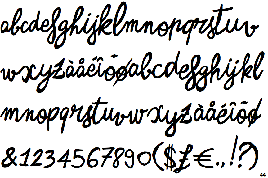 Identifont - Zerocalcare Script